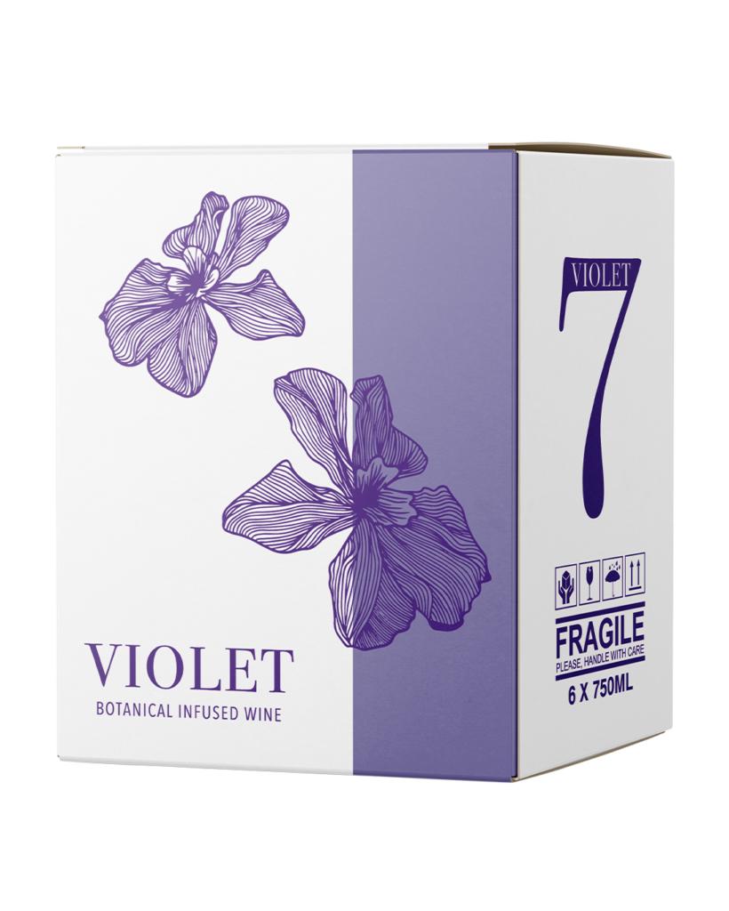 VIOLET 7 – BOX OF 6 (750ML x 6) – Luxury Shields